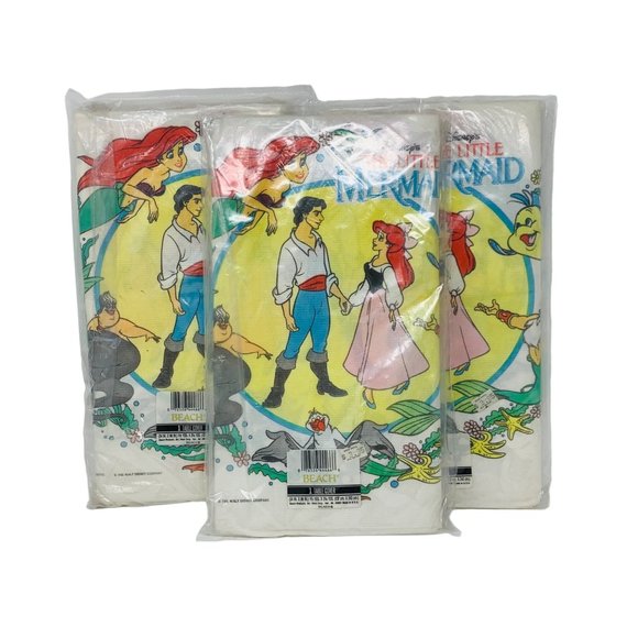 Disney | Party Supplies | Vintage Disneys The Little Mermaid Table ...